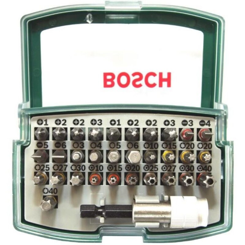 Kit Promoline de Pontas 32 peças Bosch 2607017063