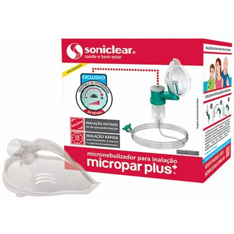Micronebulizador Micropar Plus P/ Inalador/Nebulizador mecânico