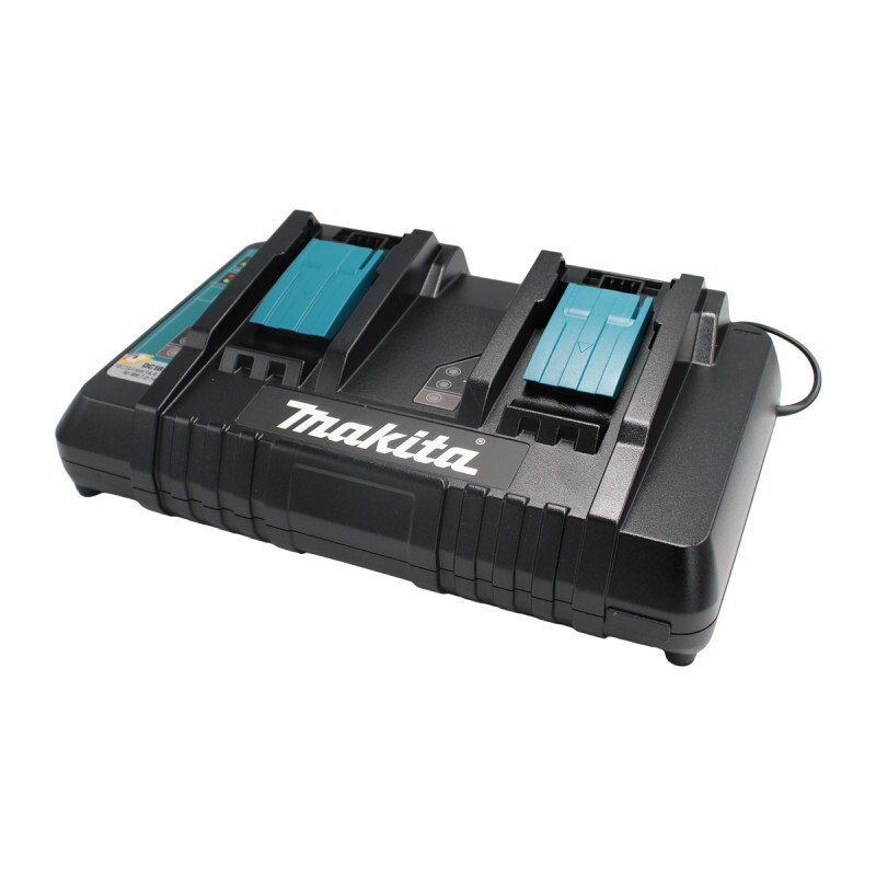 Carregador Duplo de Bateria 18V Makita DC18RD 127V Original