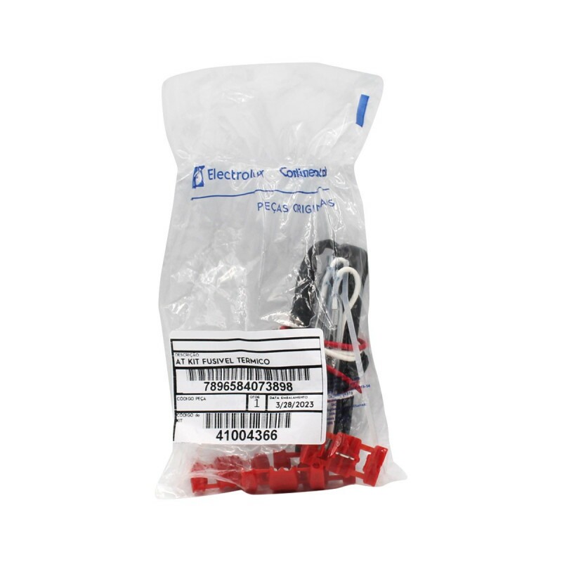 Kit Duplo Fusivel Termico P/ Refrigerador Electrolux Df45 Original