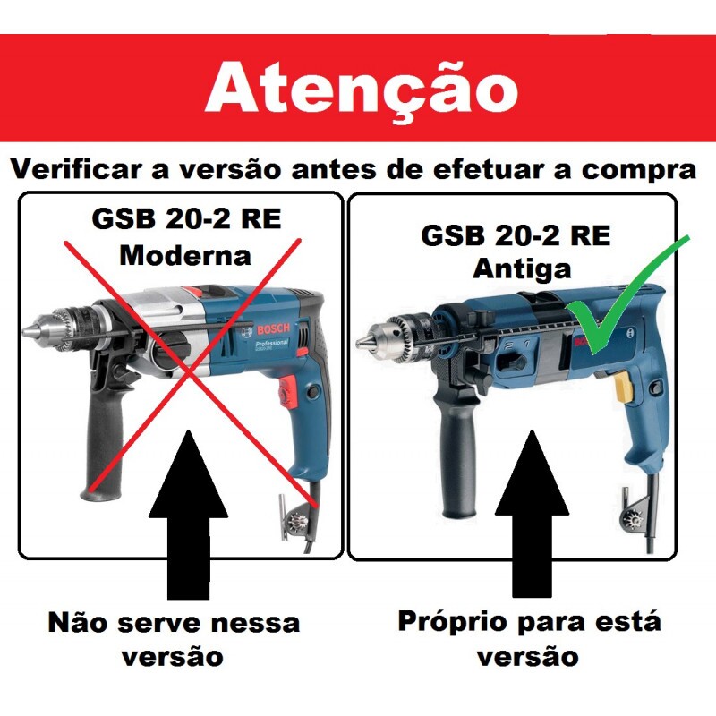 Engrenagem F000635252 P/ Furadeira Bosch GSB 20-2 RE Orig