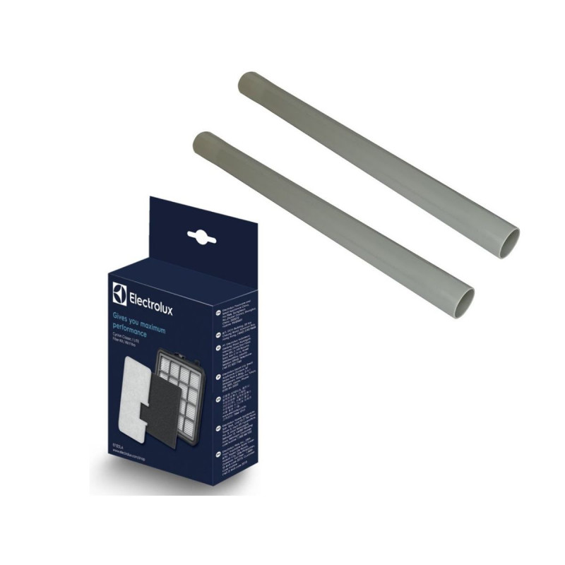 Kit Filtros e 2 Tubos P/ Aspirador LIT21 Original Electrolux