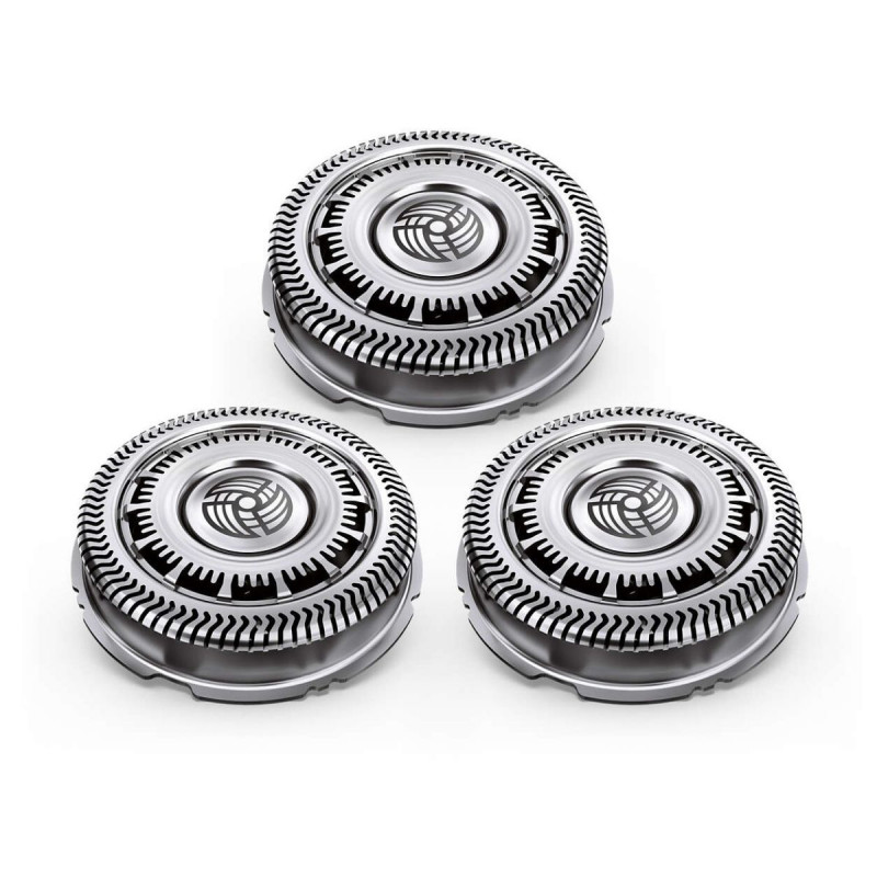 Conjunto 3 Lâminas P/ Cabeçote Rq12+ Original Philips